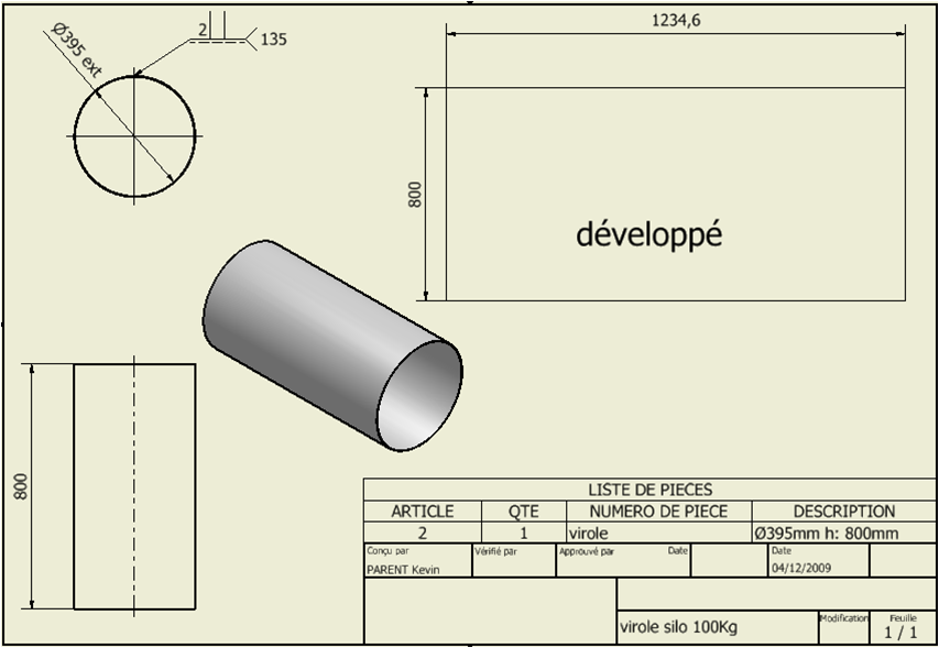 virole - définition - C'est quoi