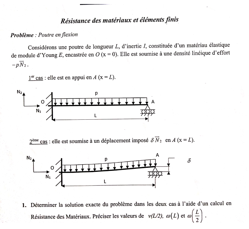 exercice RDM | Rocd@cier, Forum soudage et chaudronnerie