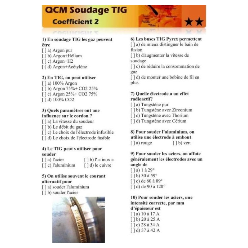 Livre QCM Rocd@cier soudage